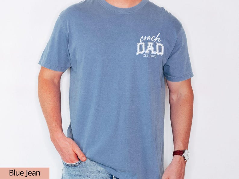 Custom Coach Dad Shirt for Dad Coach Gift for Dad Gift for Sports Dad ...
