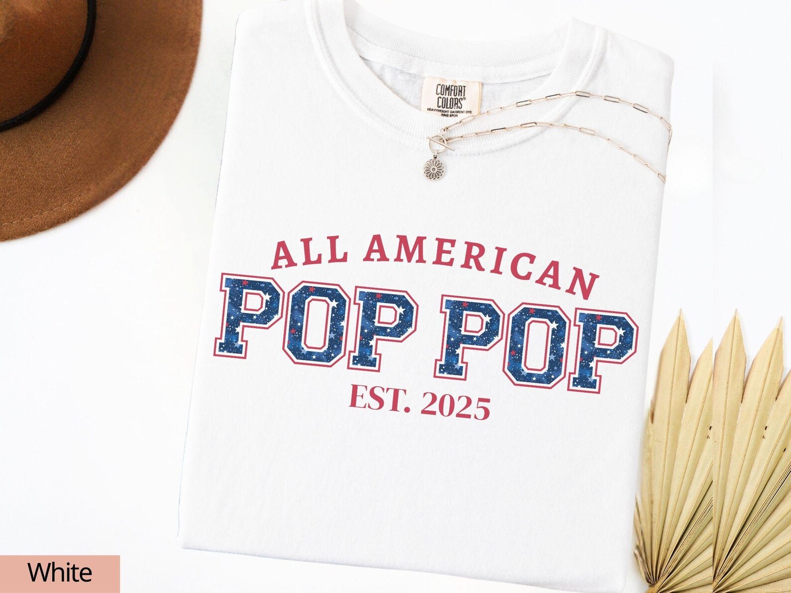 Personalized Pop Pop Shirt With Date, Custom Pop Pop Gift for Pop Pop ...