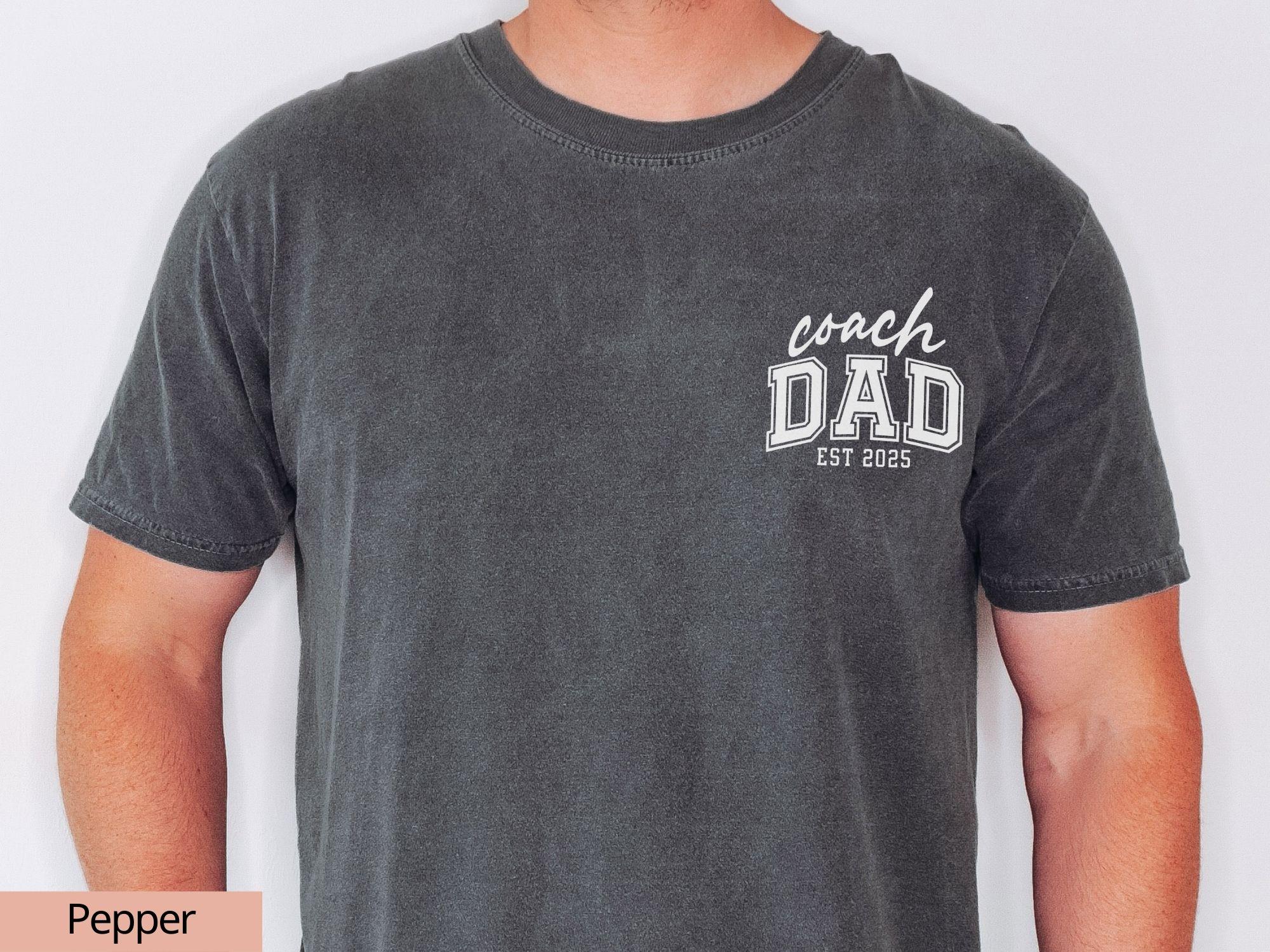 Custom Coach Dad Shirt for Dad Coach Gift for Dad Gift for Sports Dad ...