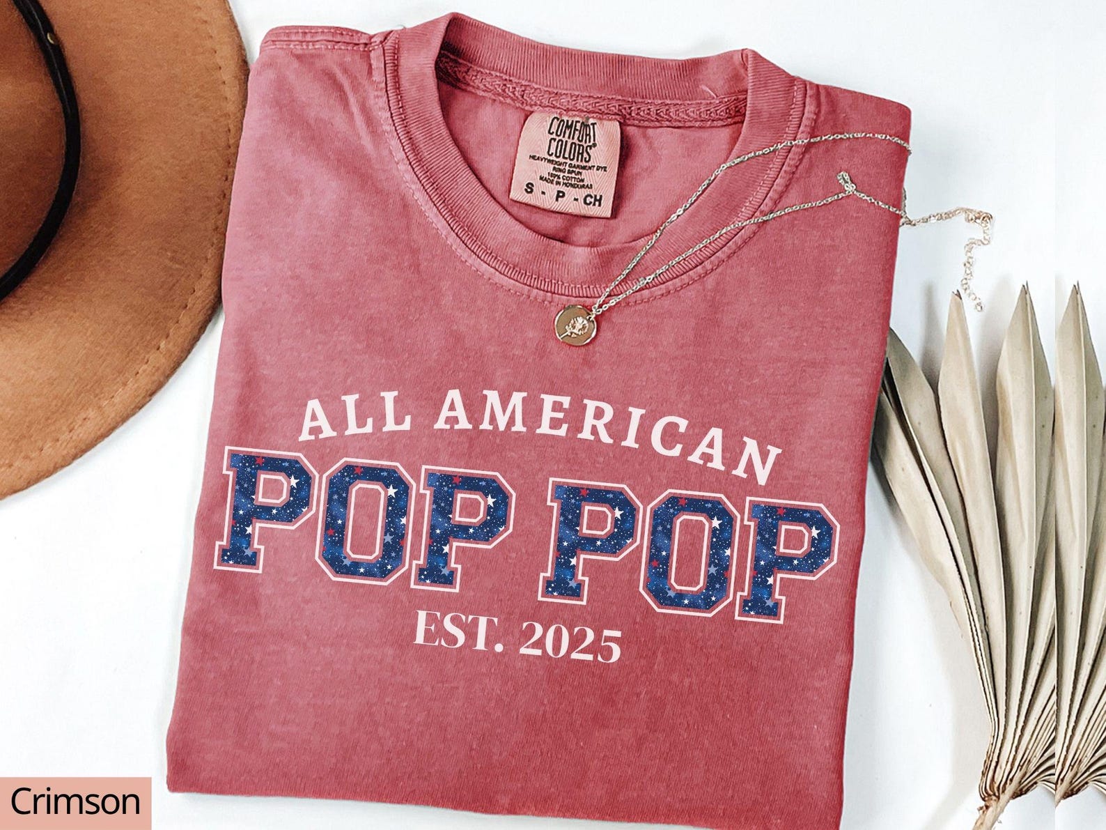 Personalized Pop Pop Shirt With Date, Custom Pop Pop Gift for Pop Pop ...