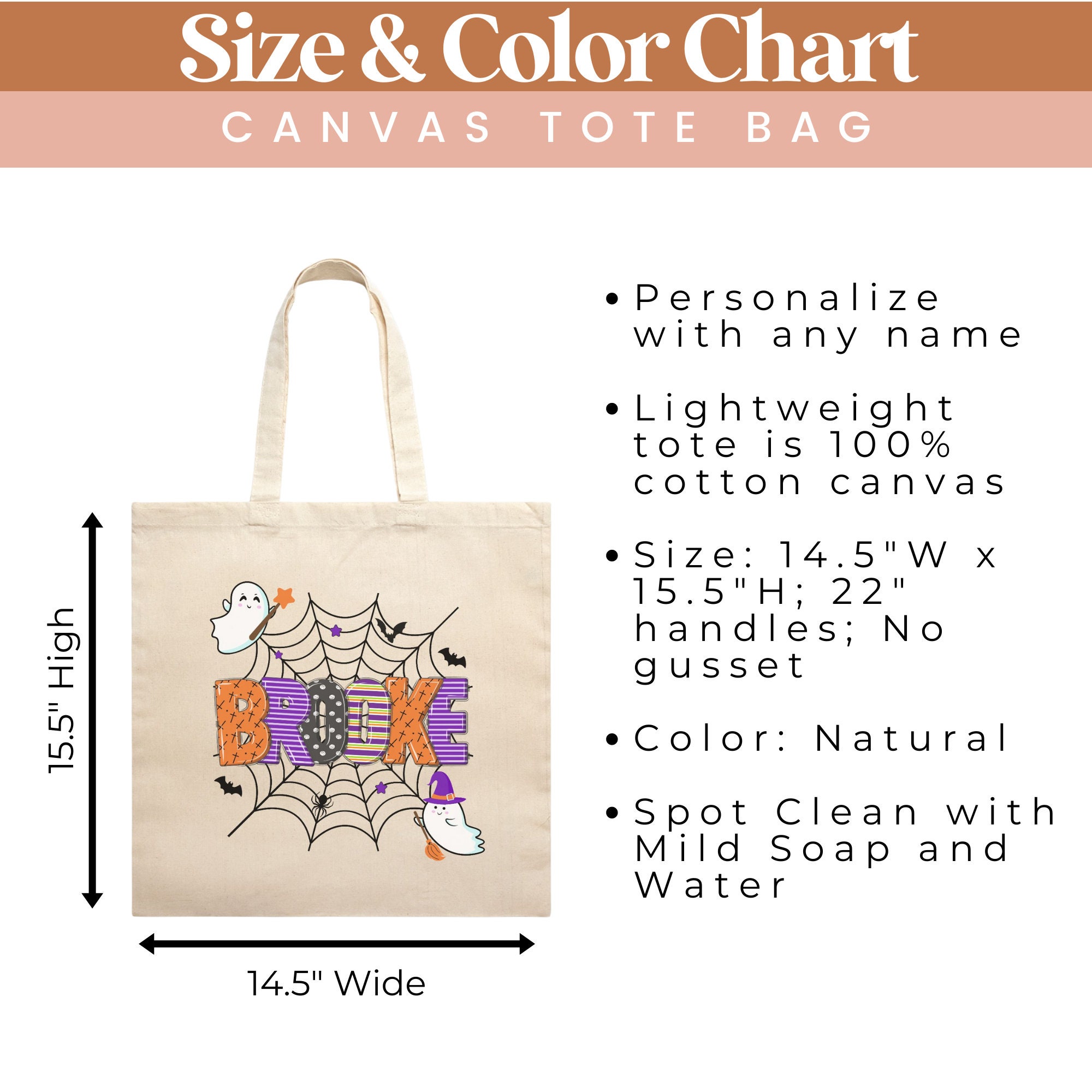 Personalized Trick or Treat Bag for Halloween Treat Bags for Kids Tote ...