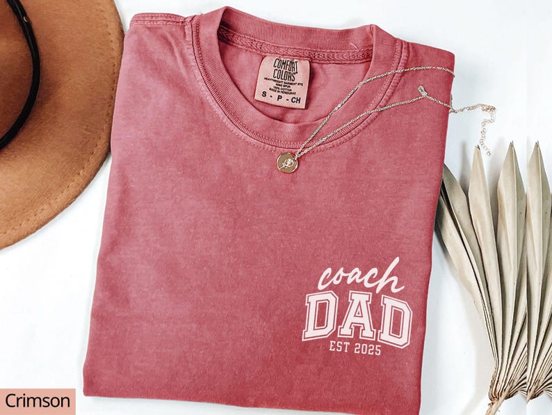 Custom Coach Dad Shirt for Dad Coach Gift for Dad Gift for Sports Dad ...
