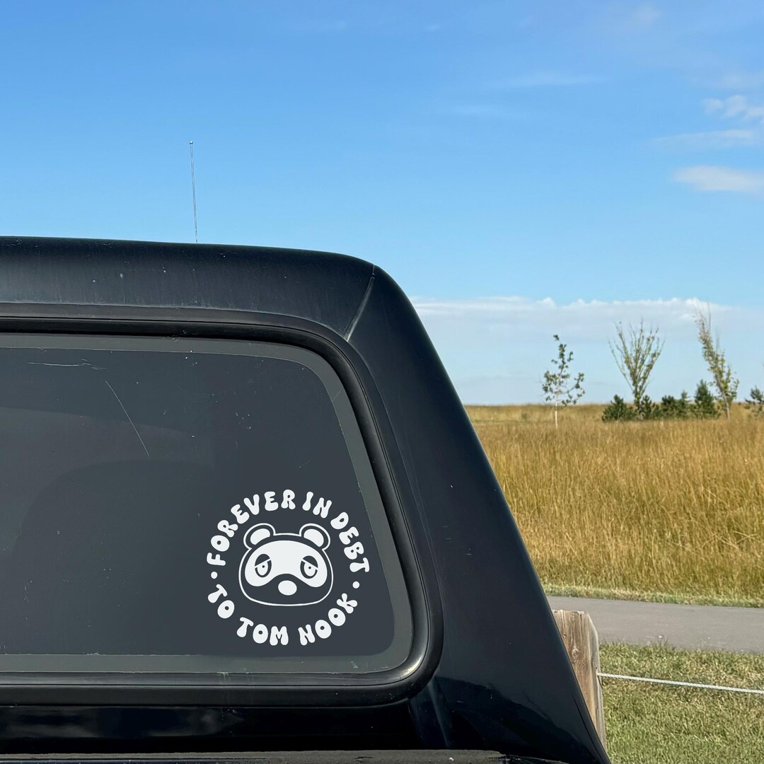 Tom Nook - Vinyl Decal - Etsy