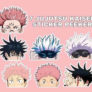 Jujutsu Kaisen Sticker, Jujutsu Kaisen Laptop Sticker Set, Otaku Gift ...