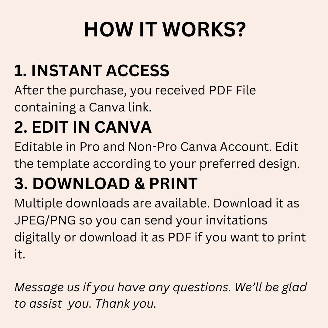Rush ID Editable Template 1x1 2x2 Passport | Canva Frame | Drag and ...