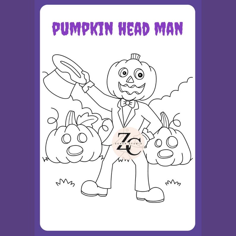 Halloween Coloring Book, Halloween Coloring Activity | Halloween ...