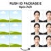Rush ID Photo Template, 1x1, 2x2, Passport Size - Etsy