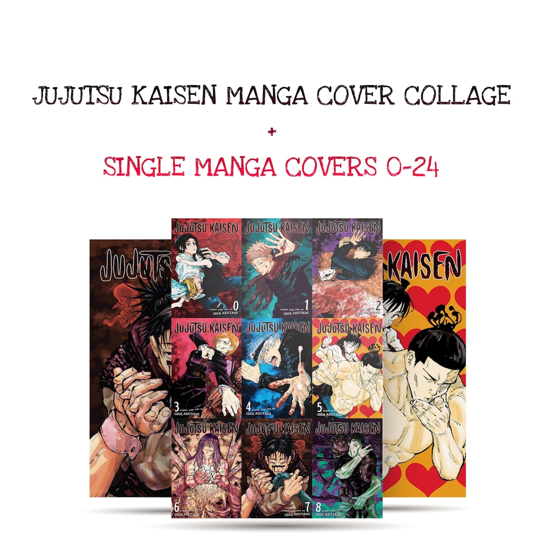 Jujutsu Kaisen Posters 25 Pack | Jujutsu Kaisen Anime Art | Anime Wall ...