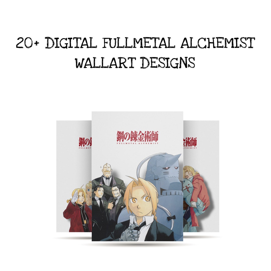 Fullmetal Alchemist Posters 20+ Pack | Fullmetal Alchemist Anime Art ...
