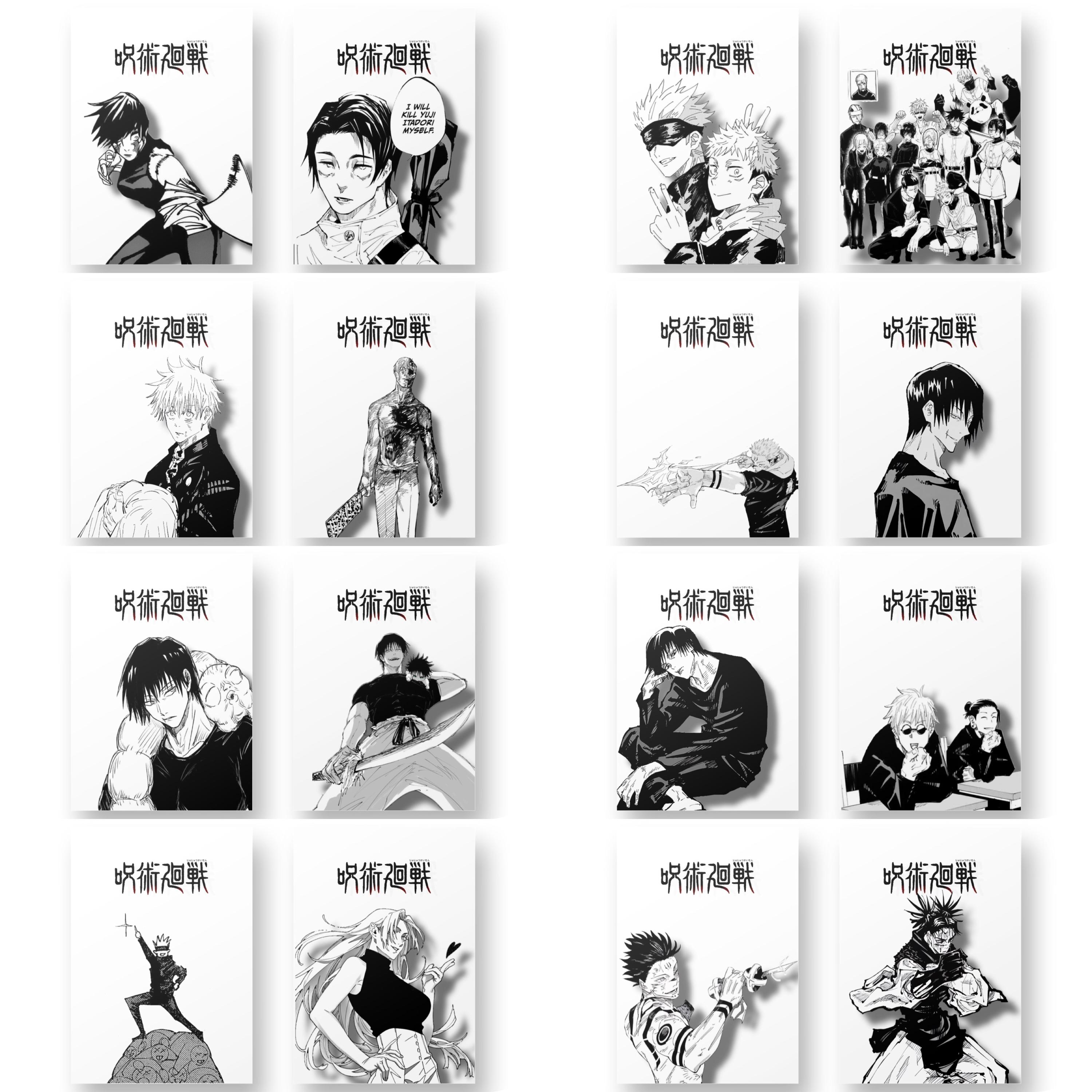 Jujutsu Kaisen Posters 80+ Pack |jujutsukaisen Anime Art | Anime Wall ...