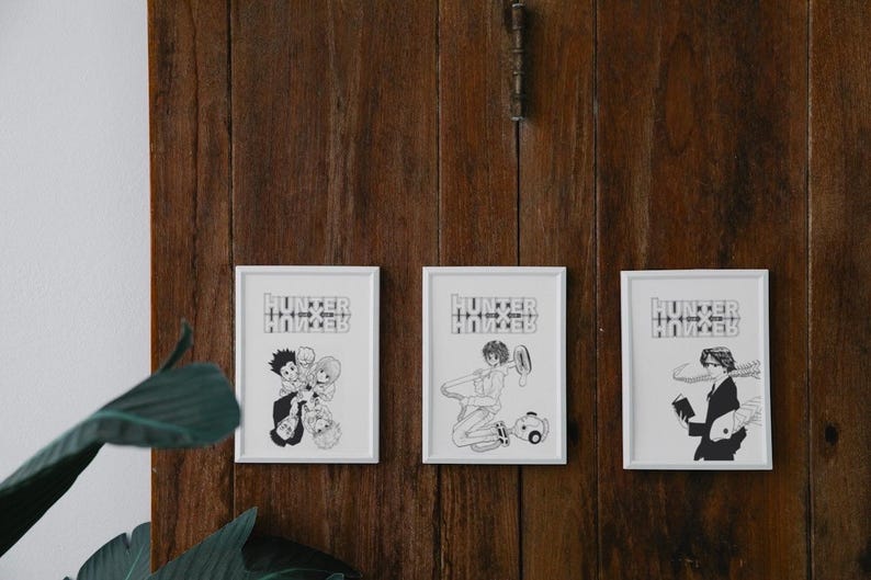 Hunter X Hunter Posters 25+ Pack | Hunter X Hunter | Anime | Hxh Type ...