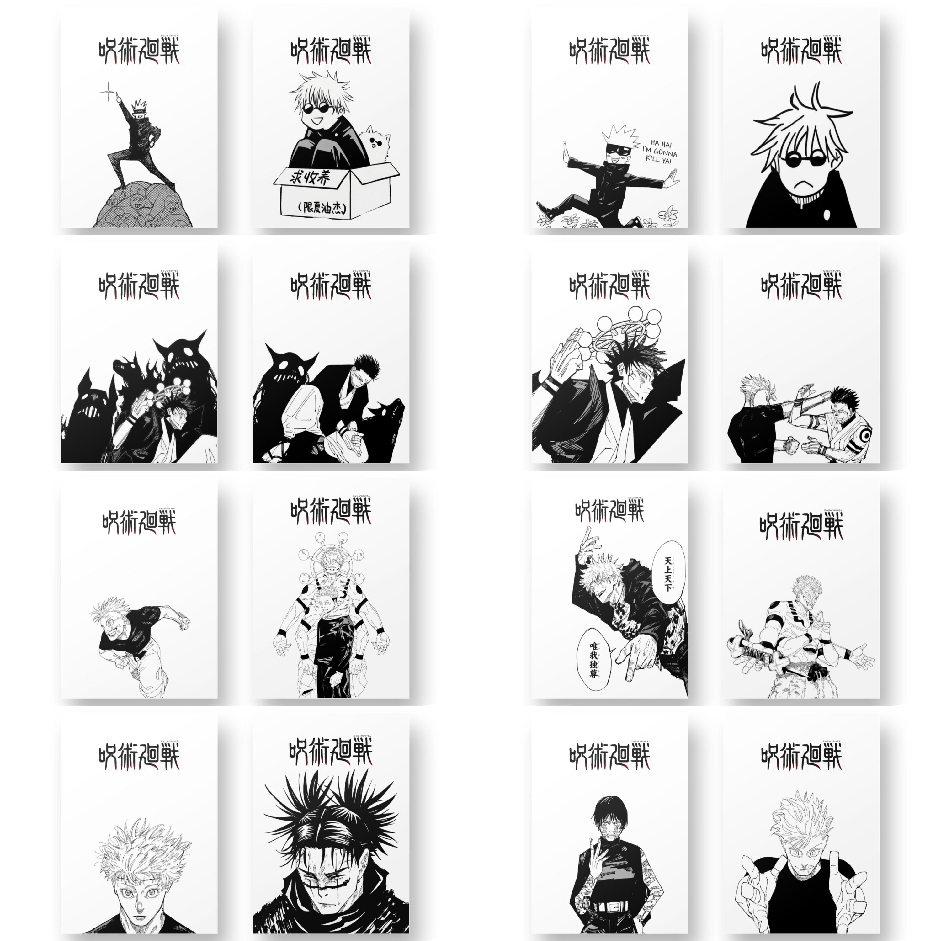 Jujutsu Kaisen Posters 80+ Pack |jujutsukaisen Anime Art | Anime Wall ...