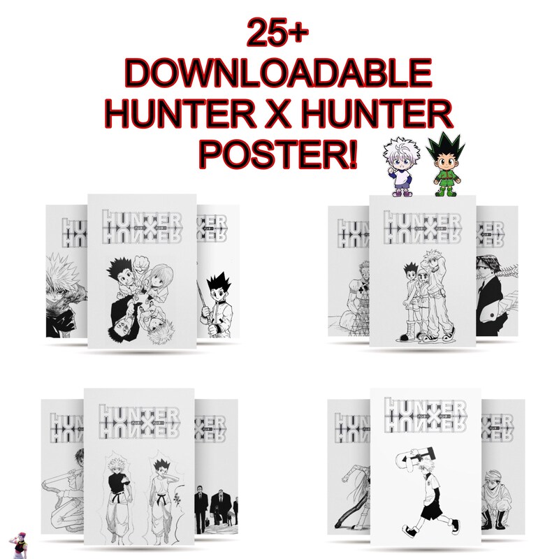 Hunter X Hunter Poster - Etsy