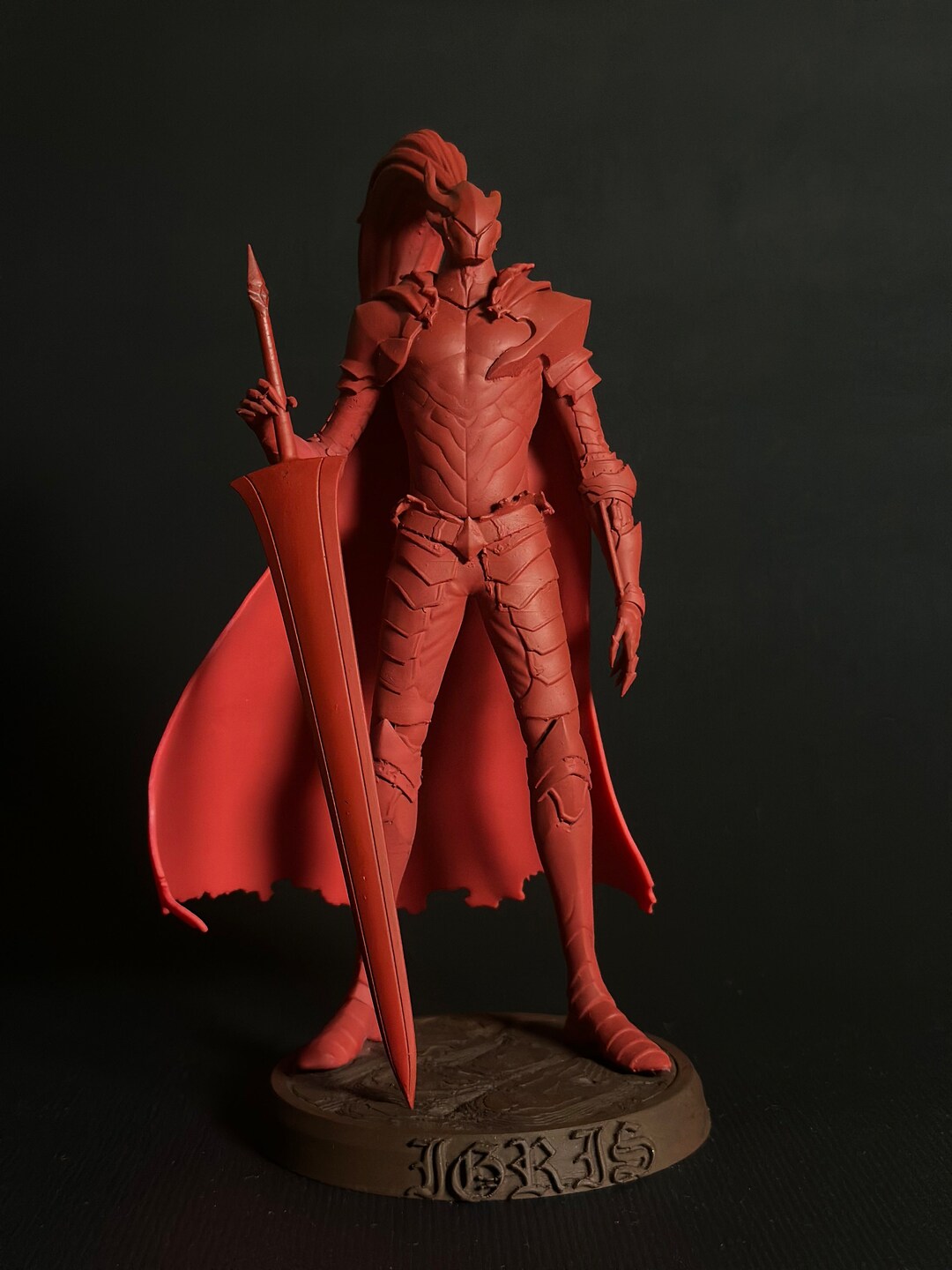 Solo Leveling Igris Figure 3D Printed High Quality 8K Resin - Etsy UK