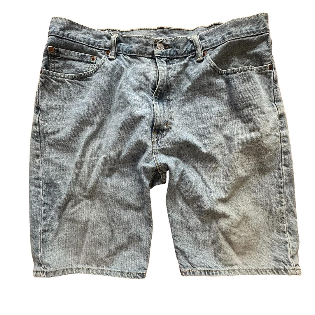 JORTS DAD X Mens Women’s LEVIS Blue Demin Jean Shorts | Size 38 - Etsy