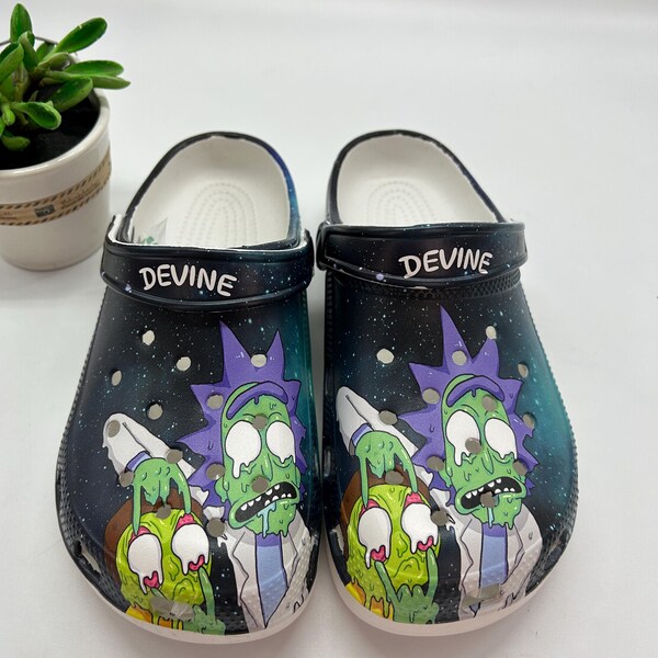Rick and Morty Shoes - Etsy