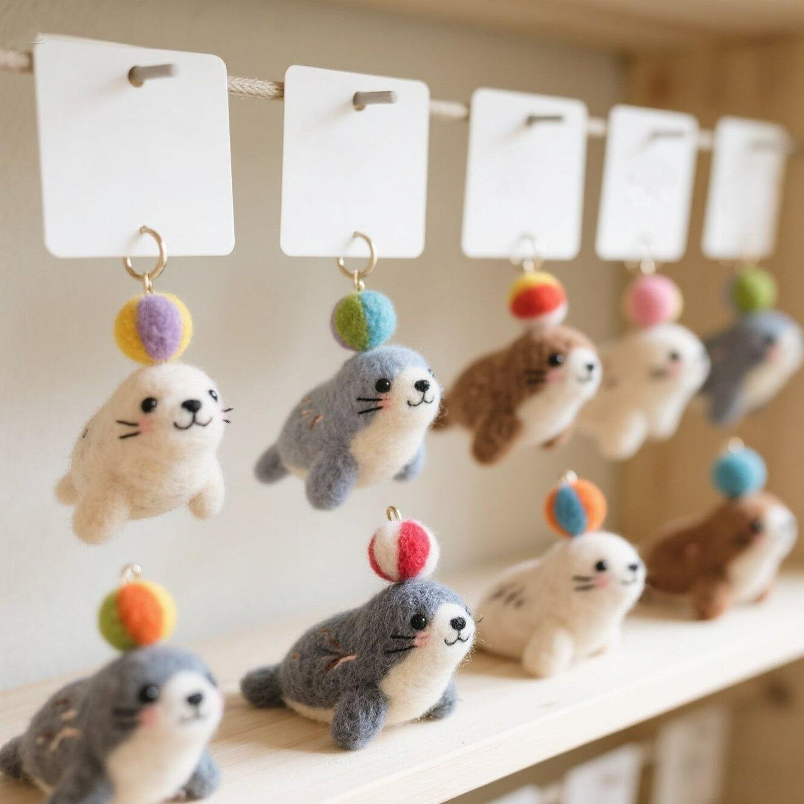 Needle Felted Seal Miniature: Handmade Animal Sculpture - Etsy