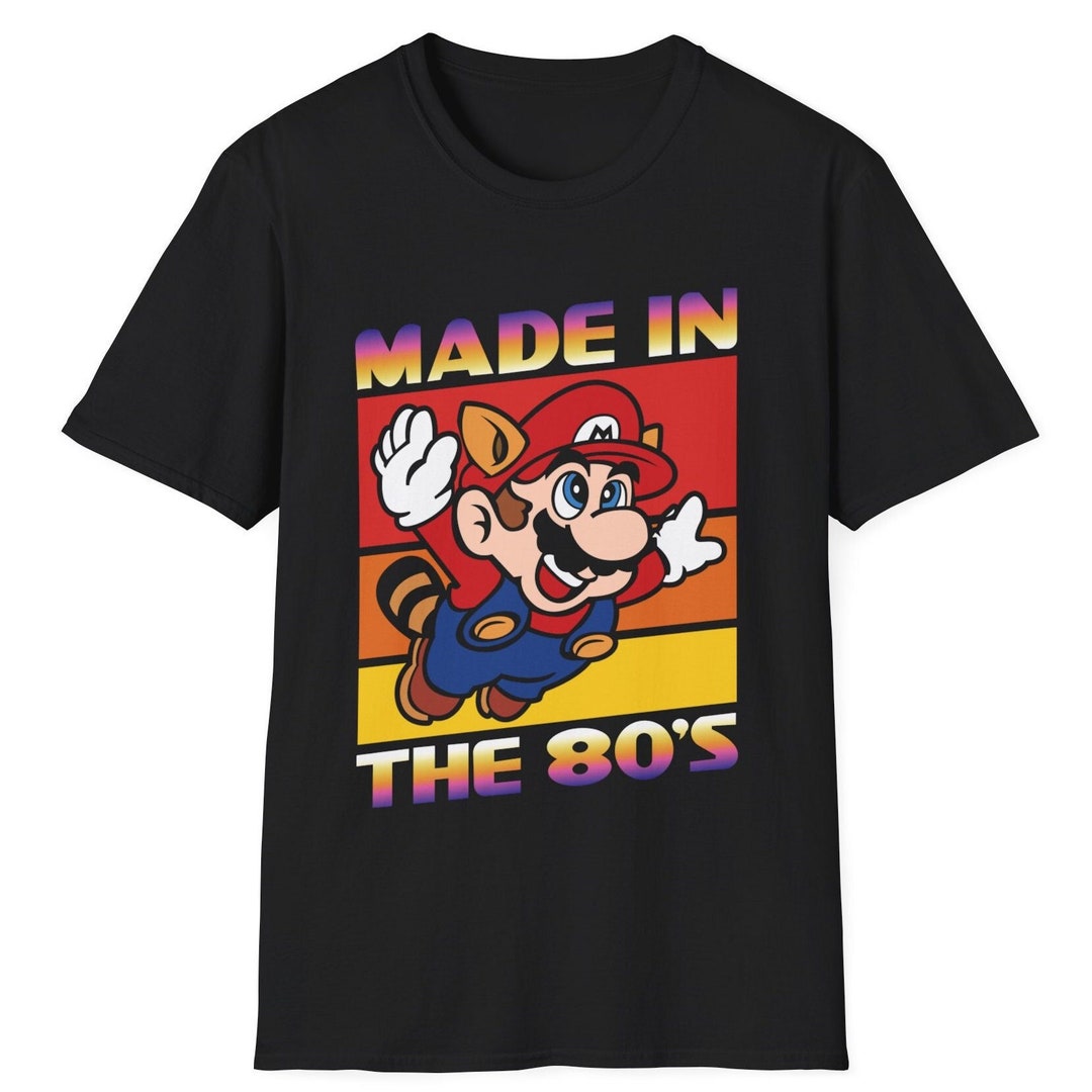 Super Mario Bros 3 Retro T-shirt, Vintage Gamer Tee, Unisex - Etsy