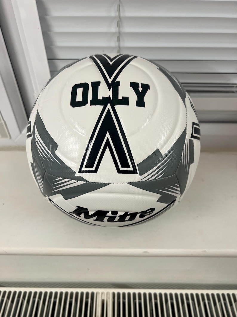 Branded Football, Soccer Ball, Black, Red, Blue and White Footballs ...