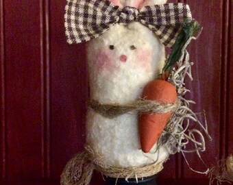 Primitive Bunny crock sticks | Etsy