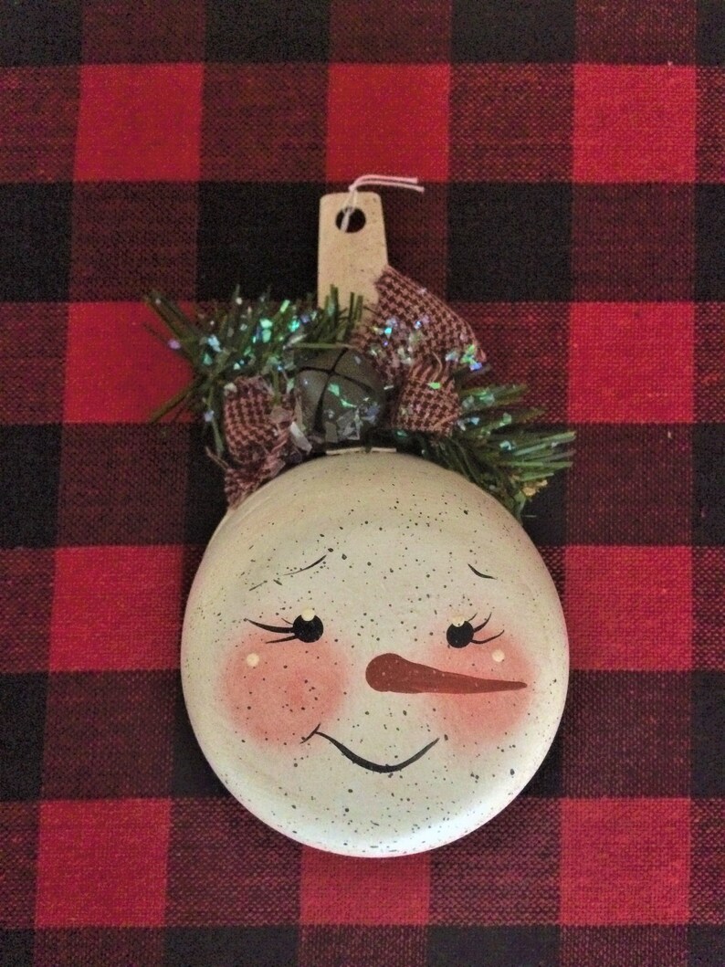 Snowman Measuring Cups Handpainted Original MLP - Etsy