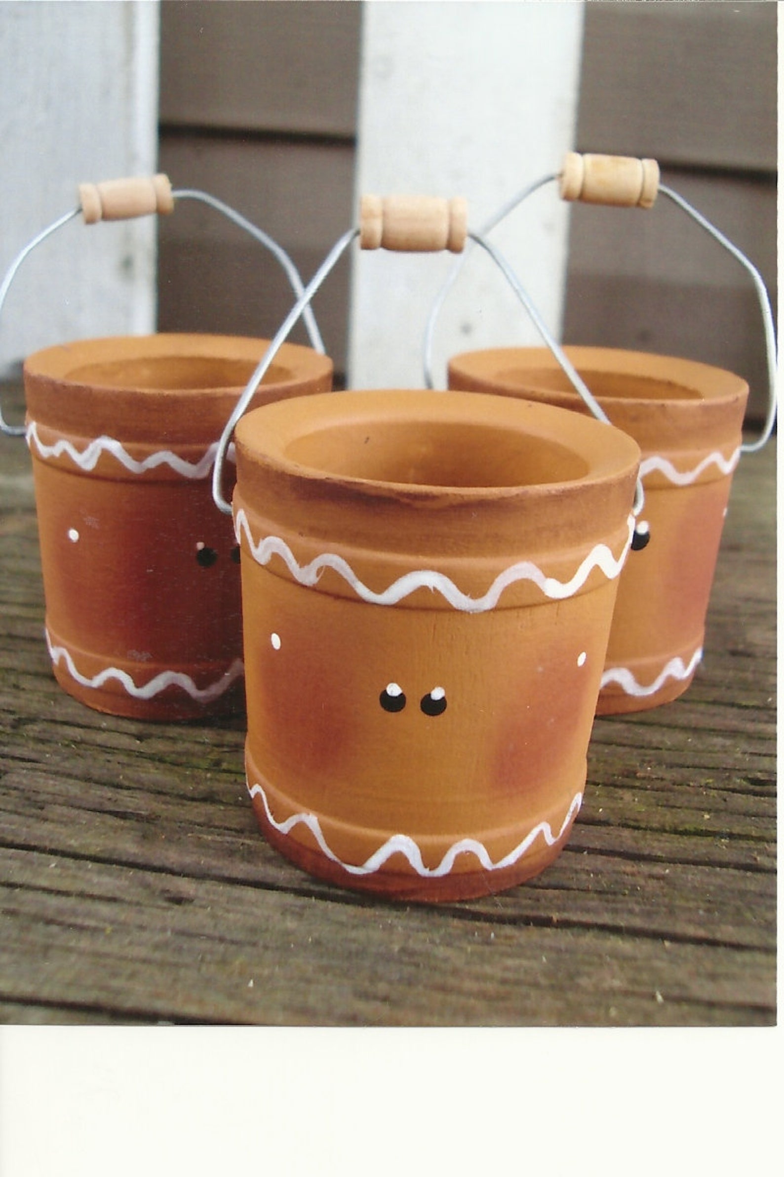 Gingerbread Bucket Ornament PDF Painting Pattern Special Price - Etsy