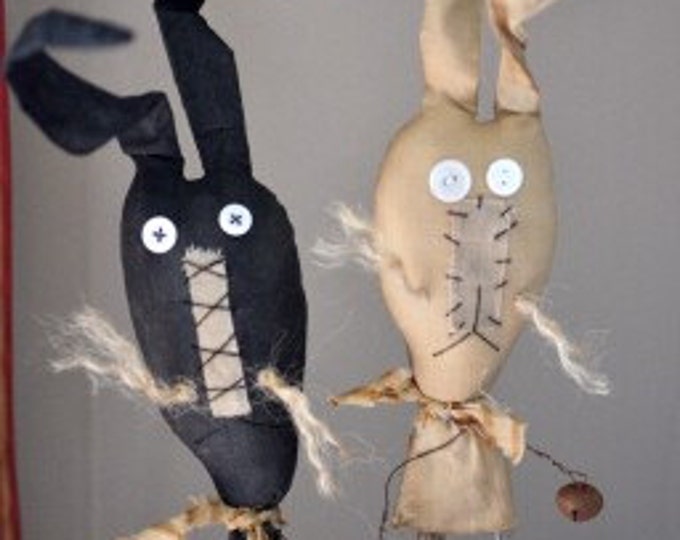 Primitive Bunny Crock Sticks - Etsy