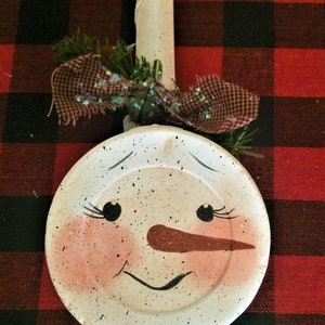 Snowman Measuring Cups Handpainted Original MLP - Etsy