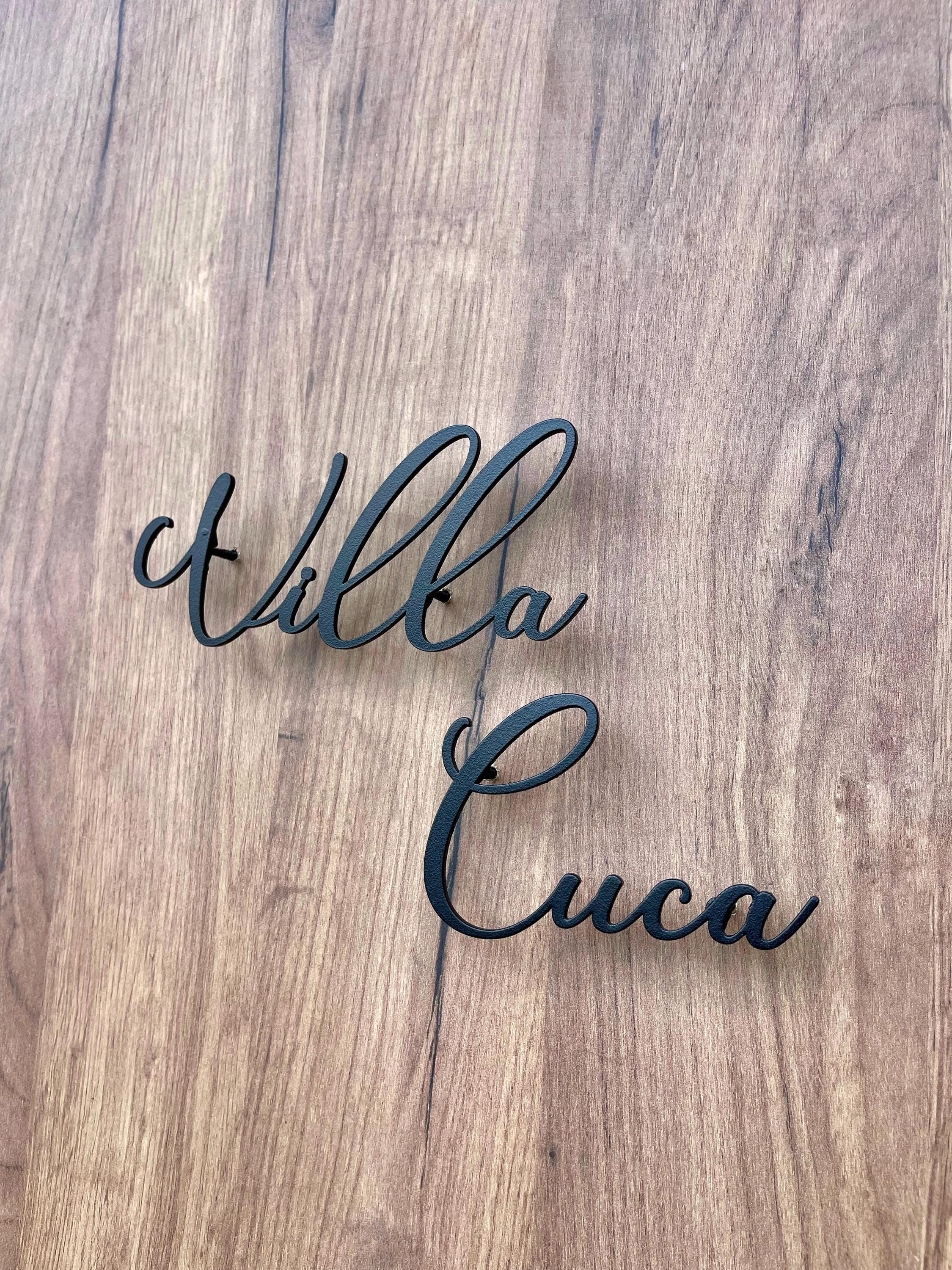 House Name Plate ,house Name Sign, Outdoor Letters ,outdoor House Name ...