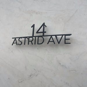 House Name Sign, Outdoor House Name Plaque, Custom Metal Sign, Outdoor ...