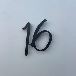Home Number Sign , Modern Metal House Number Sign, Classic Metal House ...
