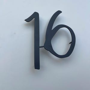 Home Number Sign , Modern Metal House Number Sign, Classic Metal House ...