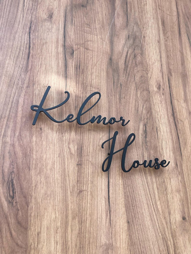 House Sign, Outdoor House Signs, Family Sign, House Address Sign ...