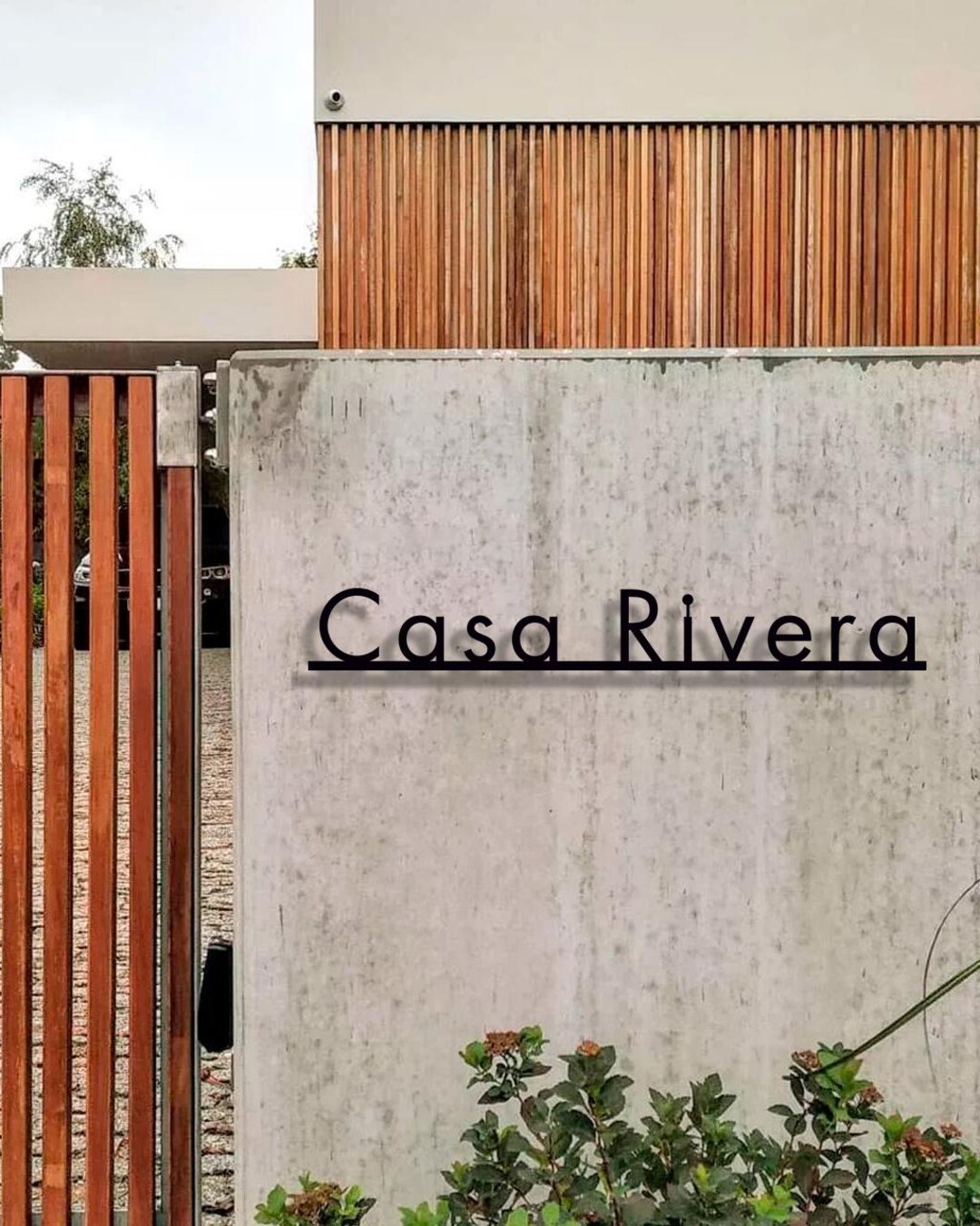 House Address Sign, Casa Sign, Rustic Signs, Custom Metal Sign, Family ...