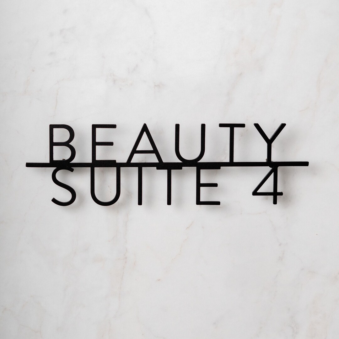 Custom Laser Cut Sign, Office Sign, Personalized Quote Sign, Beauty ...