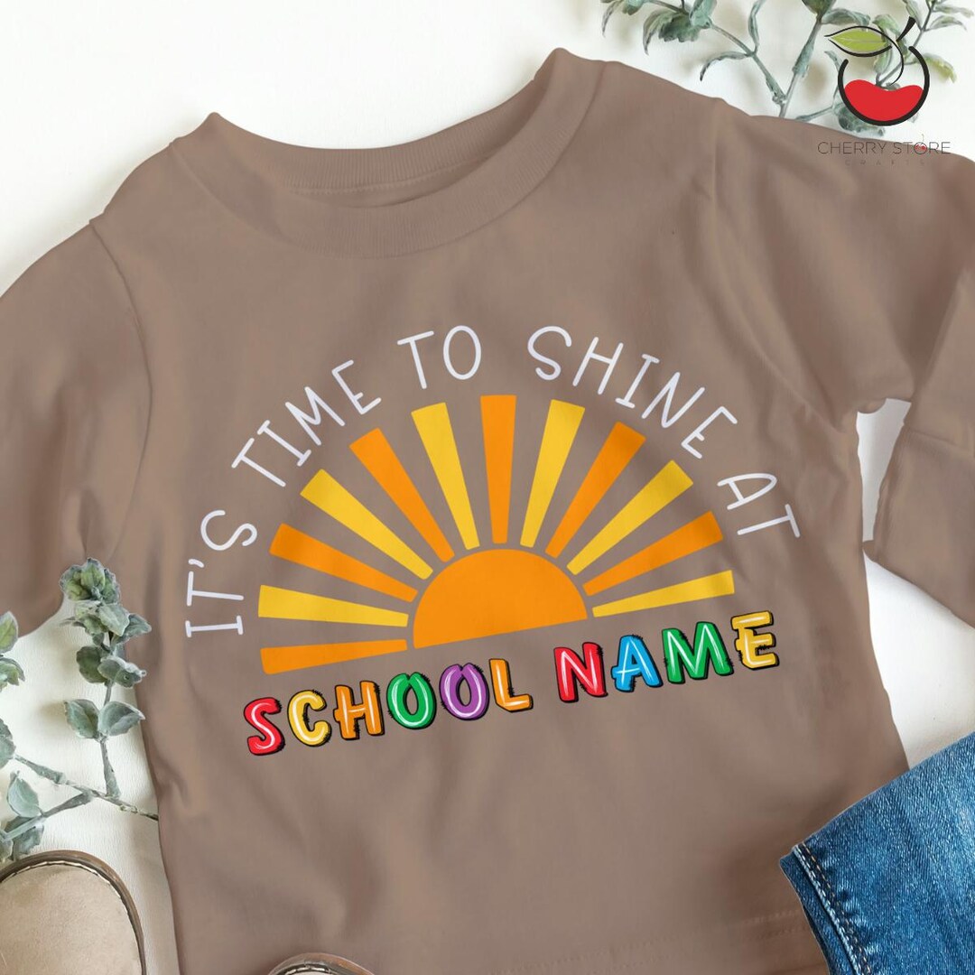Custom School Name SVG PNG Personalized Elementary, Middle ...