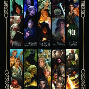 Chronicles of Prydain Original Art Poster. the Black Cauldron, the ...