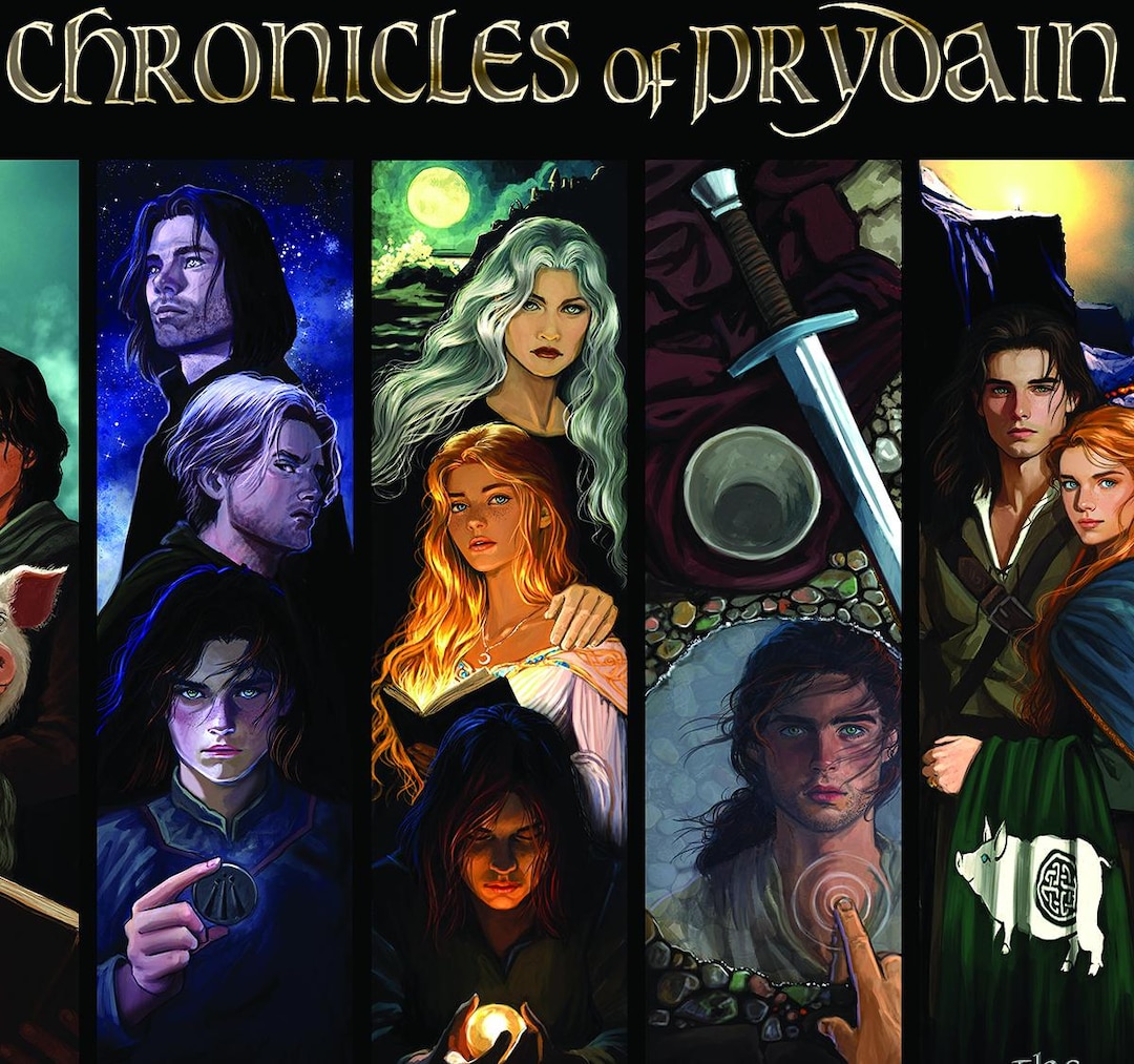 Chronicles of Prydain Original Art Poster. the Black Cauldron, the ...