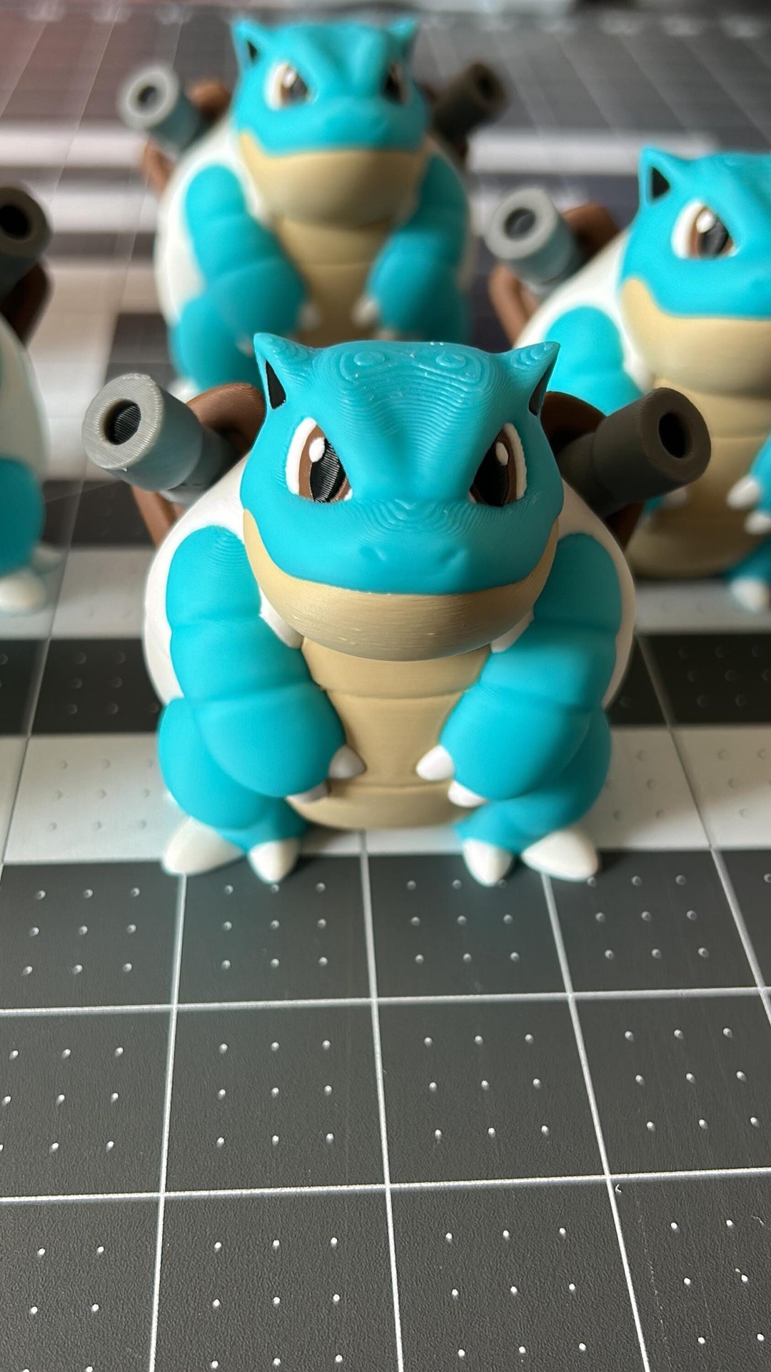 Cute Blastoise Figurine 3D Printed Blastoise Figure Pokemon Figure ...