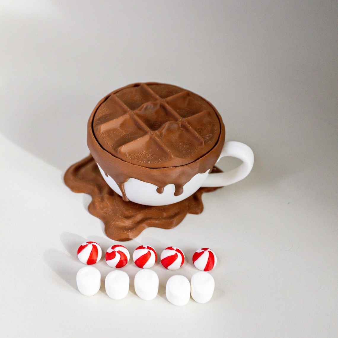 Hot Cocoa Tic Tac Toe | Board Game | Cute Toy - Etsy