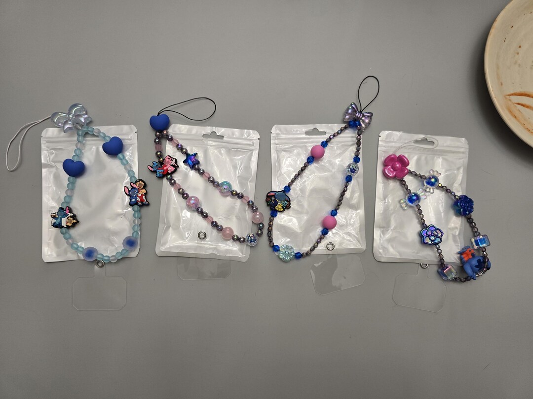 Phone Chains - Blue Alien Theme - Etsy