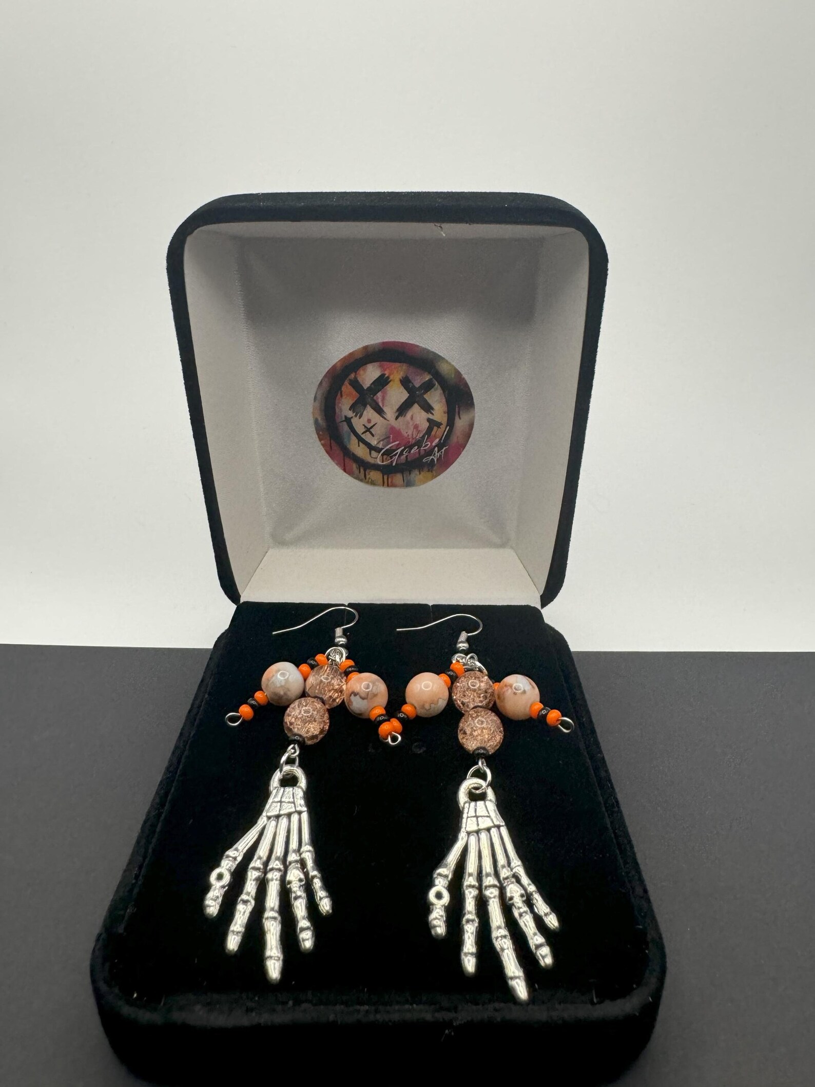 Skeleton Hand Dangle Earrings: Stainless Steel Halloween Accessory - Etsy