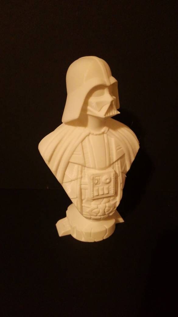 Darth Vader Star Wars 3D Print Pla Bust Statue Sculpture | Etsy