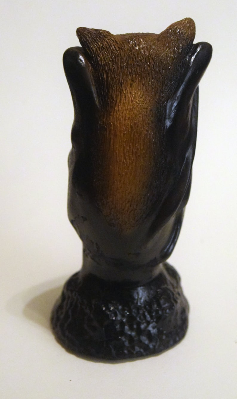 Flying Fox Bat Statue Figurine Adorable Cute Painted Sleeping - Etsy