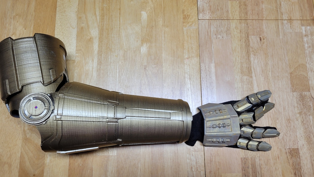 3d Printed Cyborg Arm Robot Anime Cyberpunk - Etsy