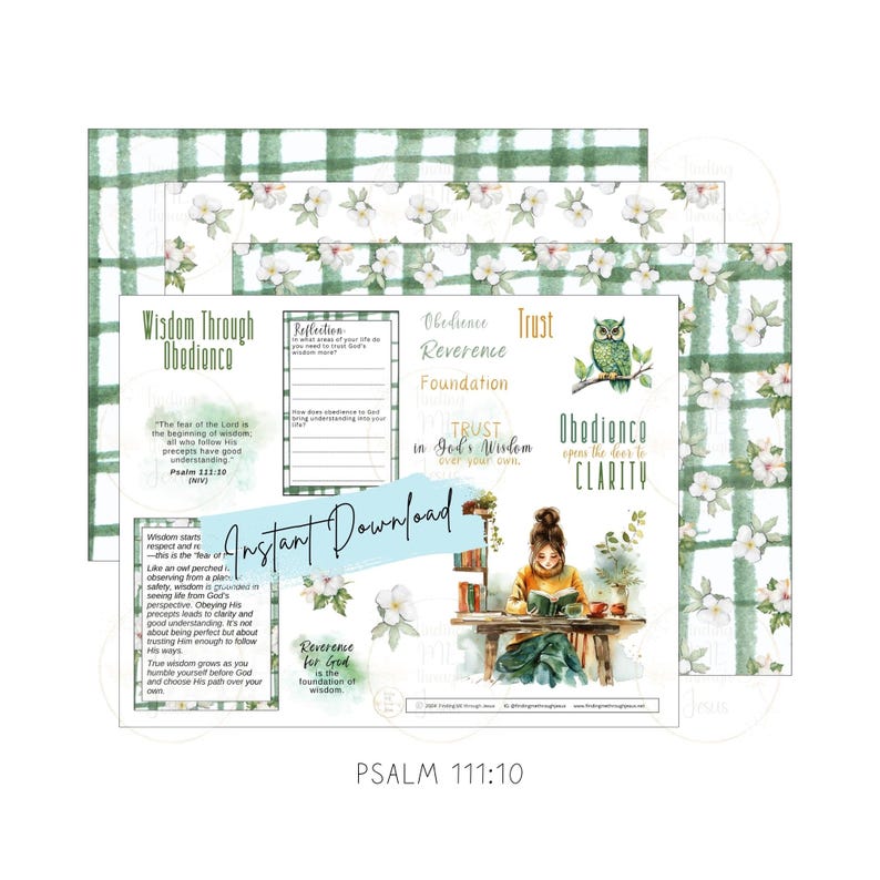 Wisdom Bible Journaling Stickers, Bible Journal Kits, Faith Journaling ...