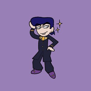 Josuke Higashikita, Iconic Pose, JJBA, Jojo’s Bizarre Adventure - Etsy