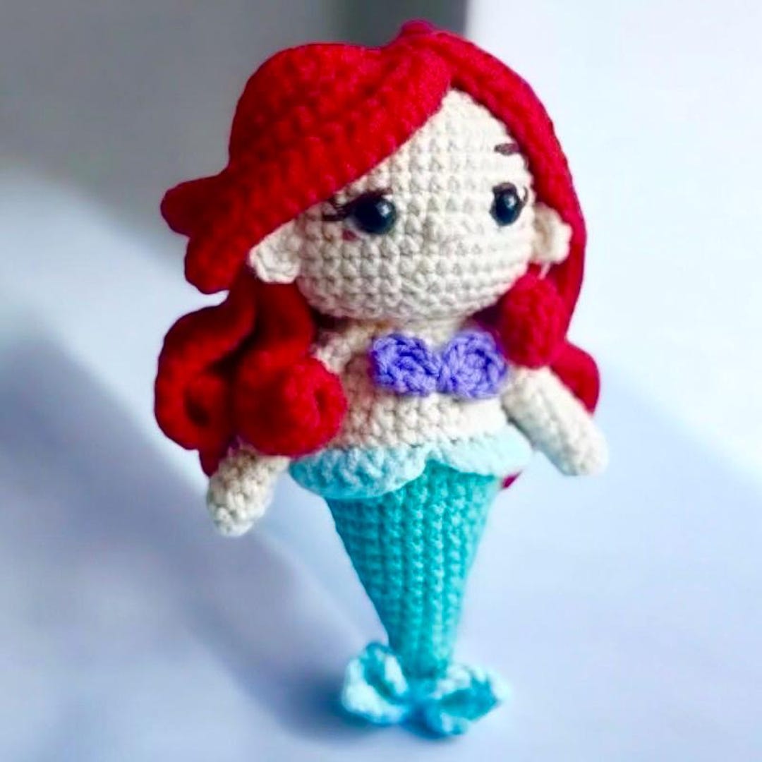 Crochet Pattern : Little Mermaid Amigurumi - Etsy