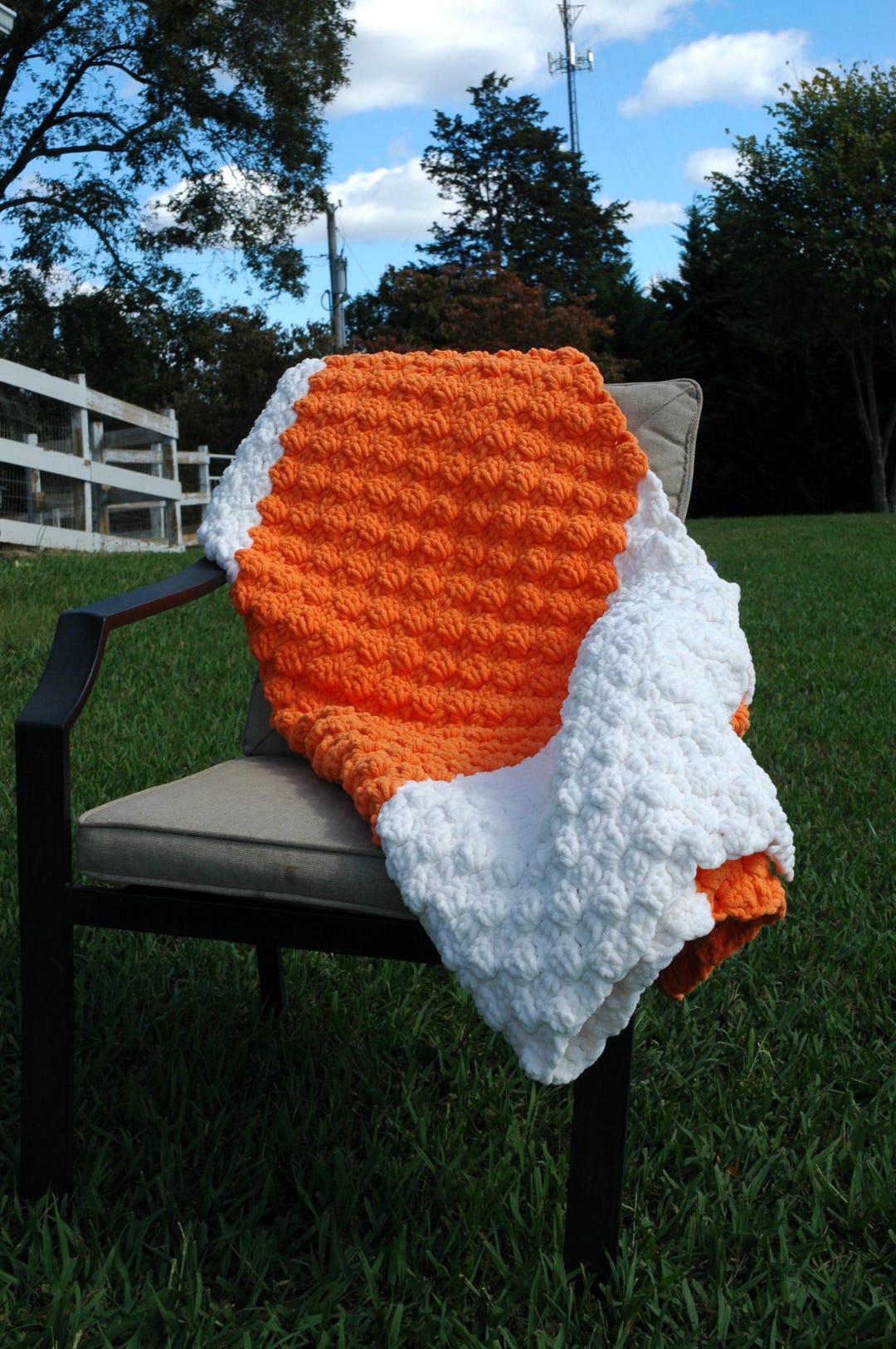 Warm and Cozy Crochet Throw Blanket - Etsy