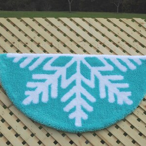 Tufted Snowflake Rug - Etsy